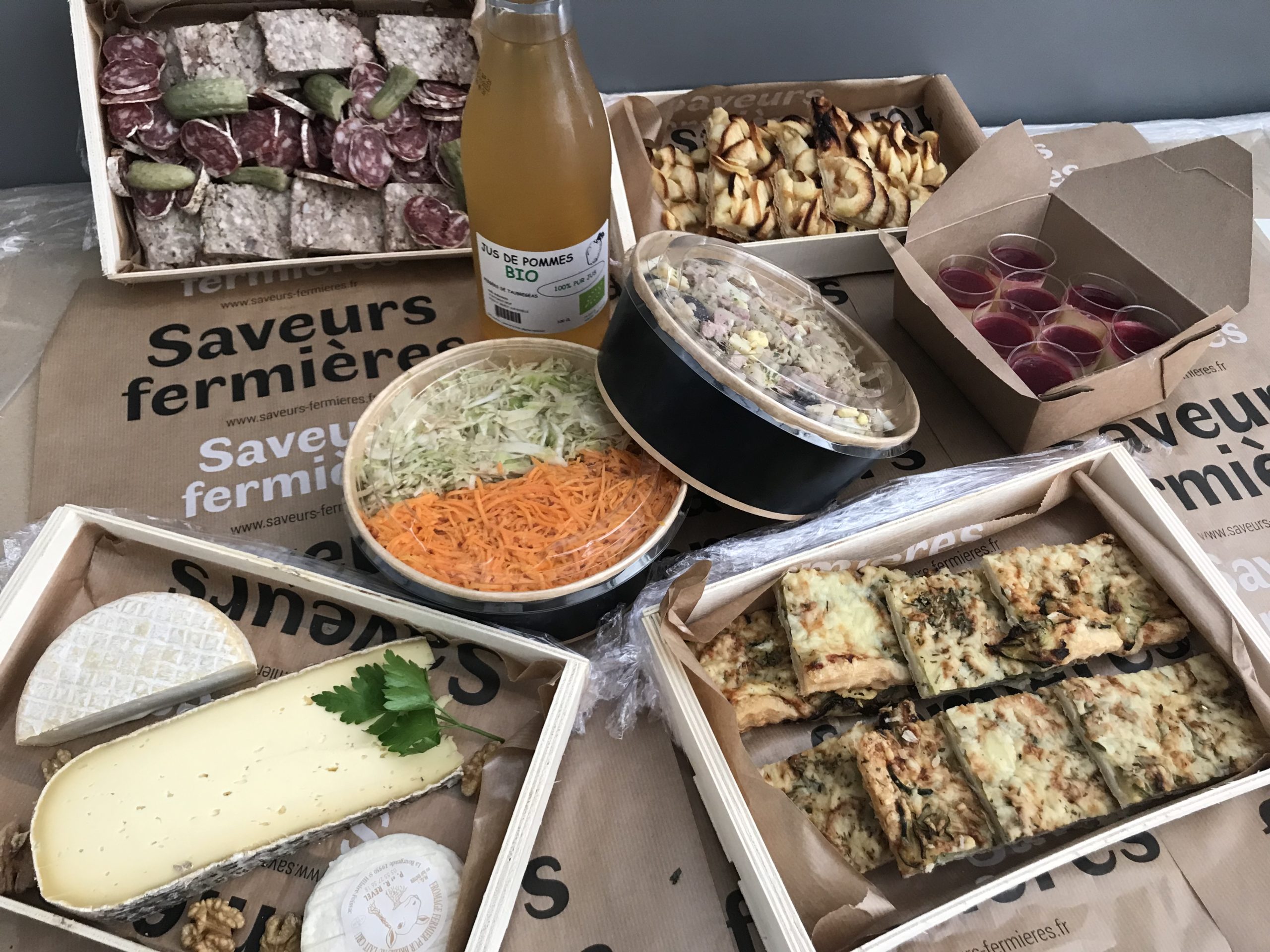 Buffet / cocktail / apéro / pique-nique - Saveurs fermières